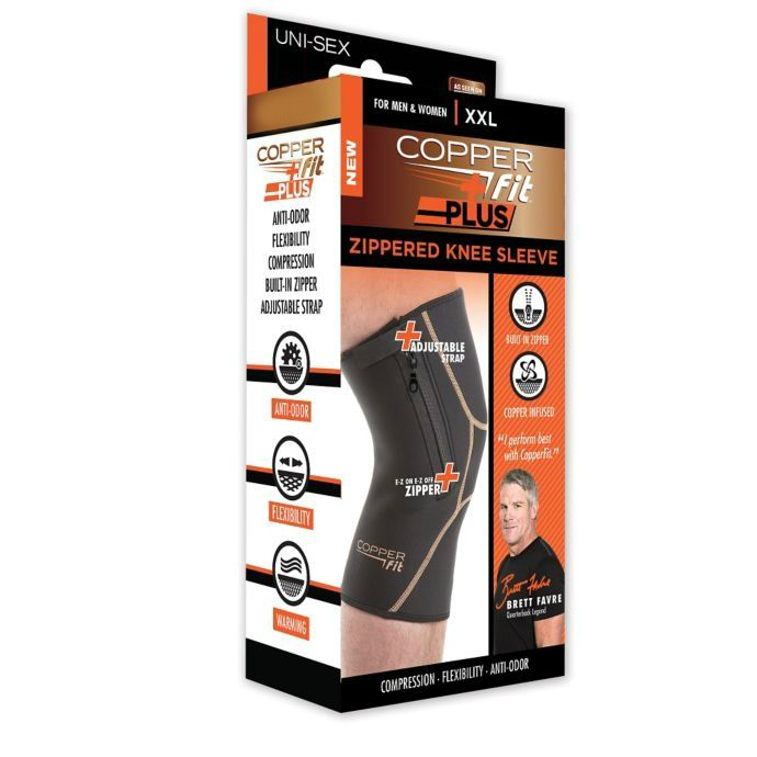 Zipová neoprenová bandáž Copper Fit Plus - více velikostí | LYKE.CZ