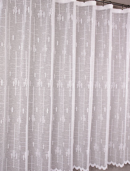 Žakárová záclona 41128 metráž: výška 120 cm | LYKE.CZ